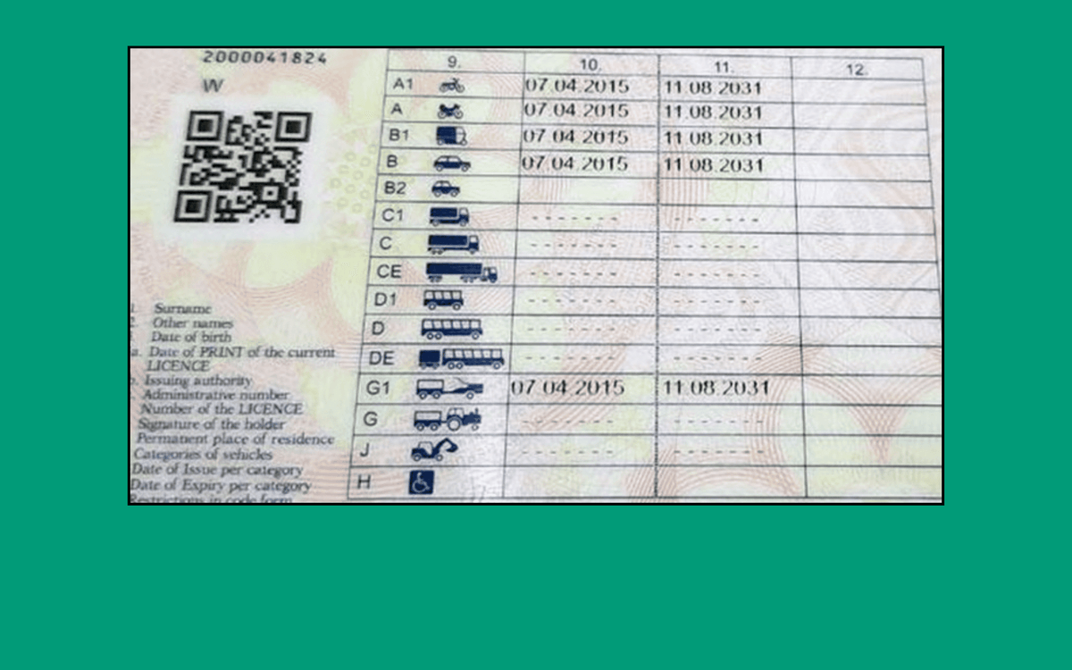 New Driving Licence with QR Code | MotorGuide
